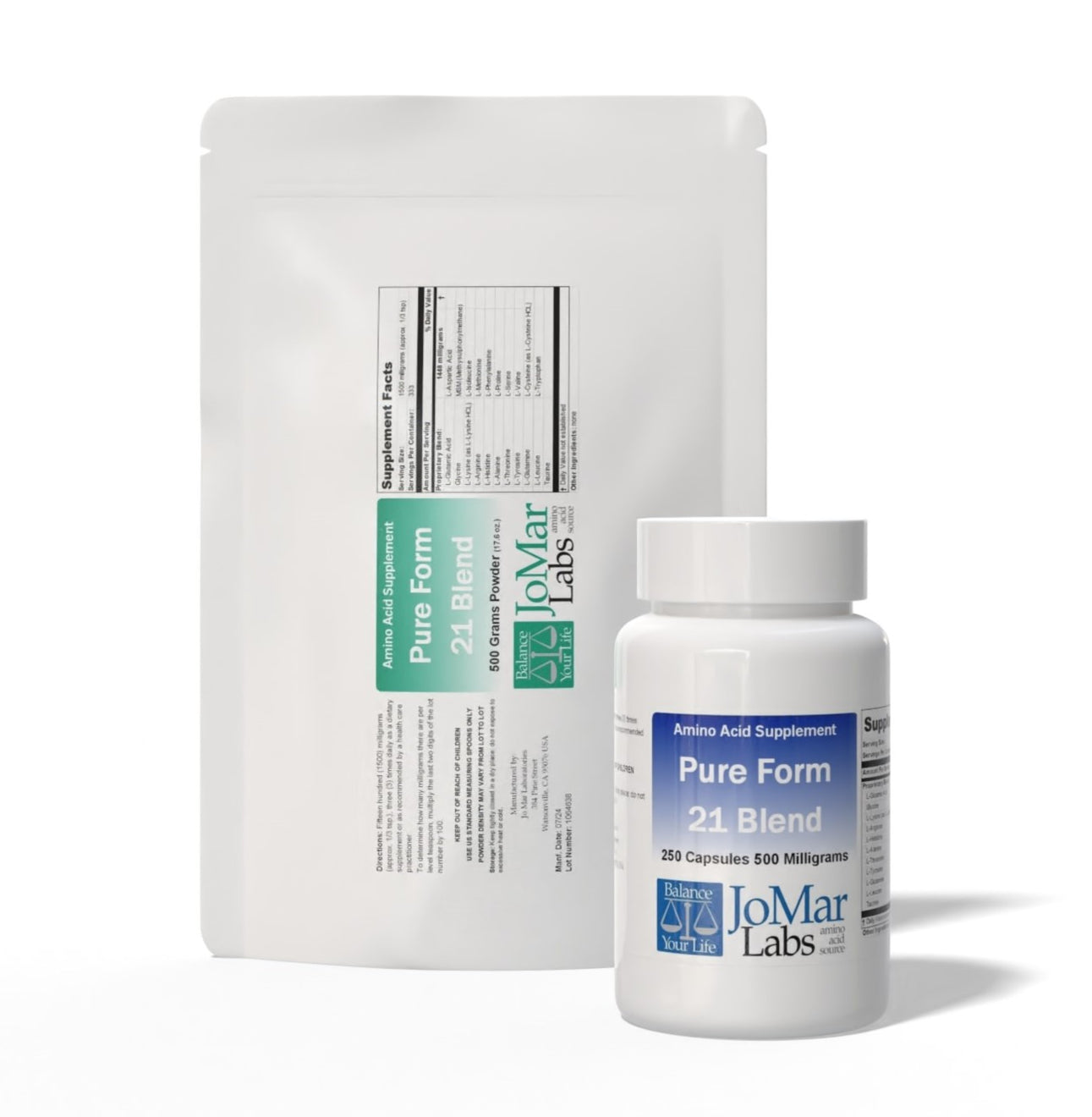 Jo Mar Labs - Your Amino Acid Source Since 1979!