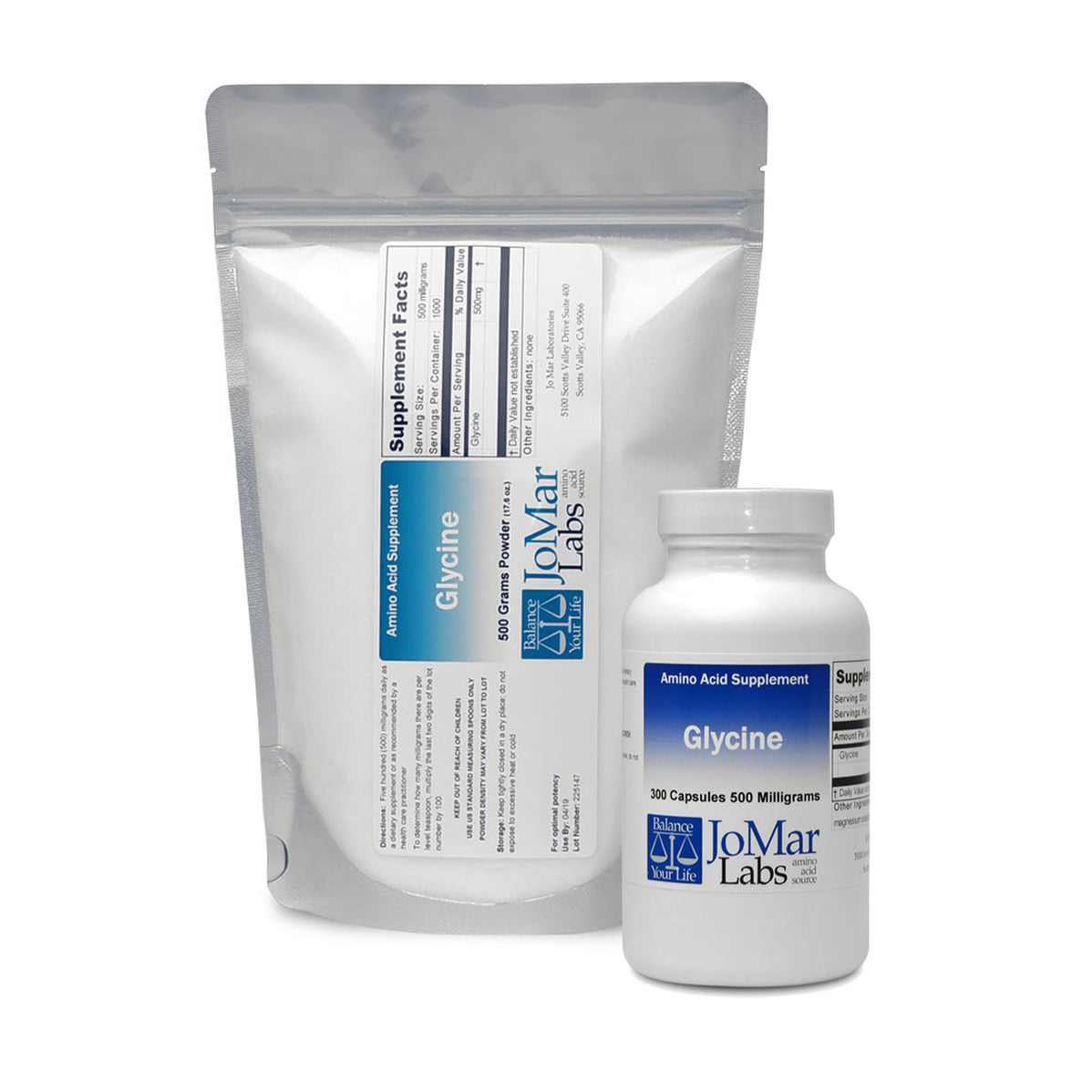 AMINO ACIDS & SUPPLEMENTS — Jo Mar Labs