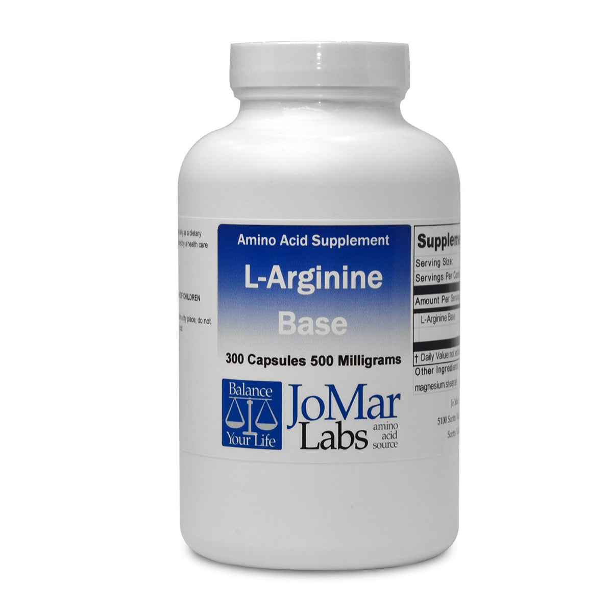 L-Arginine Base — Jo Mar Labs