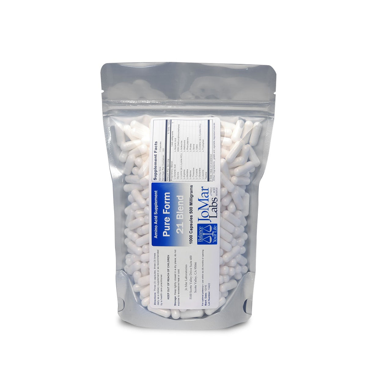 Jo Mar Labs - Your Amino Acid Source Since 1979!
