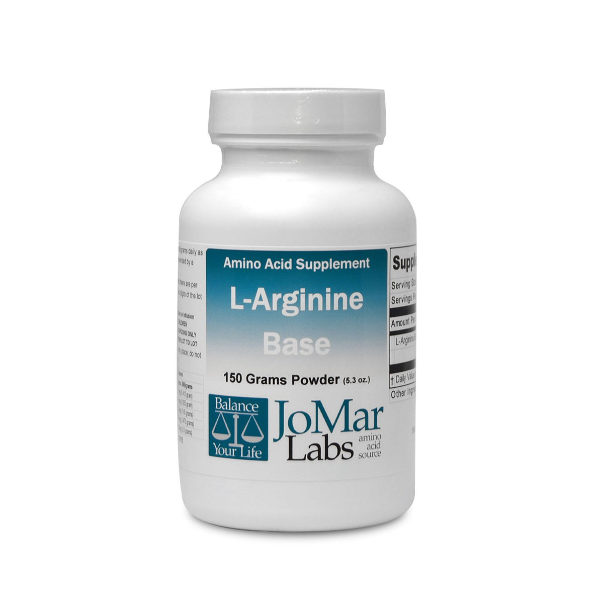L-Arginine Base — Jo Mar Labs